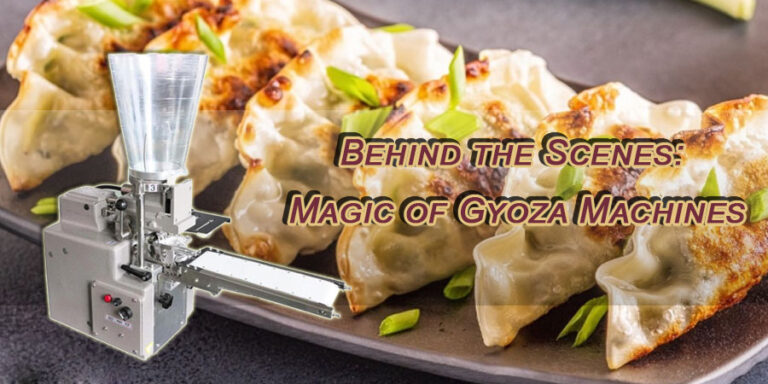 Explore the Magic of Gyoza Machines | Ver Food Solutions