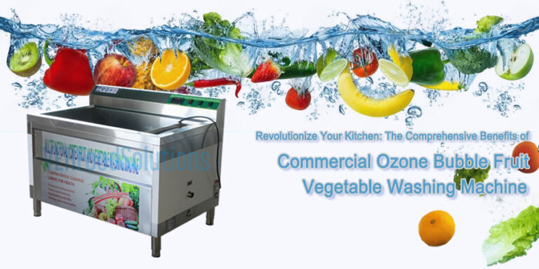 Benefits of Ozone Bubble Washer for Fruit and Vegetables