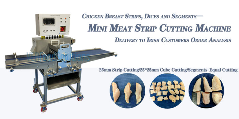 Mini Meat Strip Cutting Machine for Meat Strips/Dices/Segments