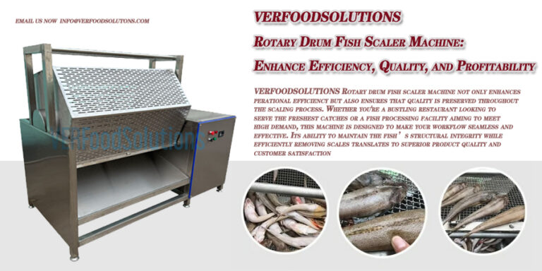 Rotary Drum Fish Scaler: Enhance Efficiency, Quality Profitability