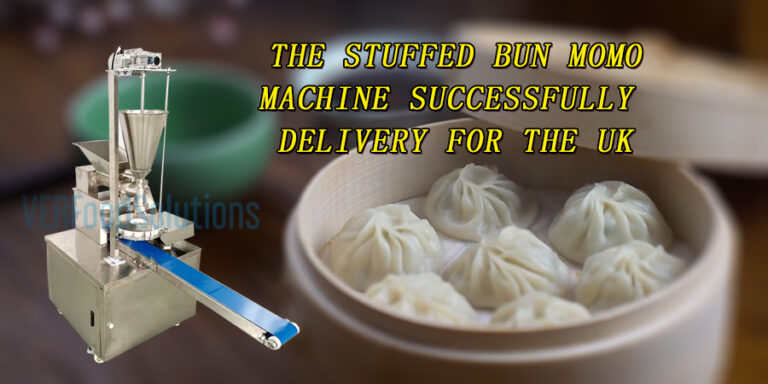 Stuffed Bun and Momo Machine Delivered to UK