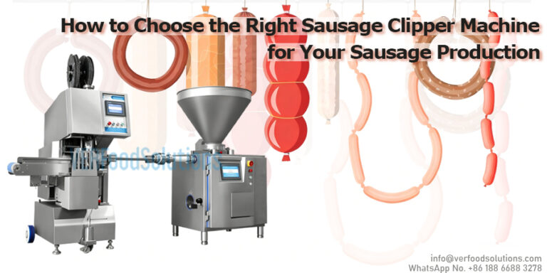 How to Choose the Right Sausage Clipper Machine Effectively