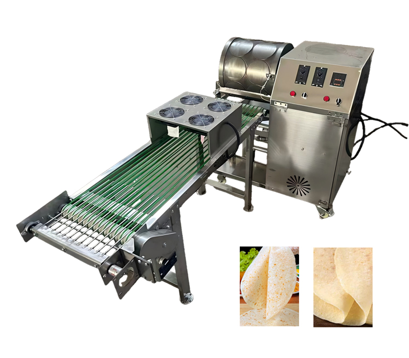 High-Efficiency Electric Wrapper for Pancakes and Spring Rolls