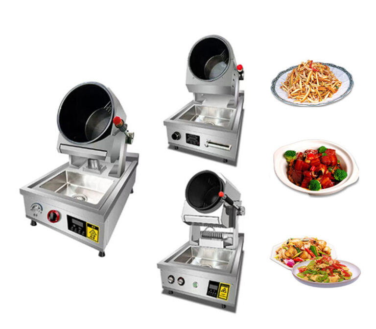 360° Automatic Stir Fry Machine with Smart Control