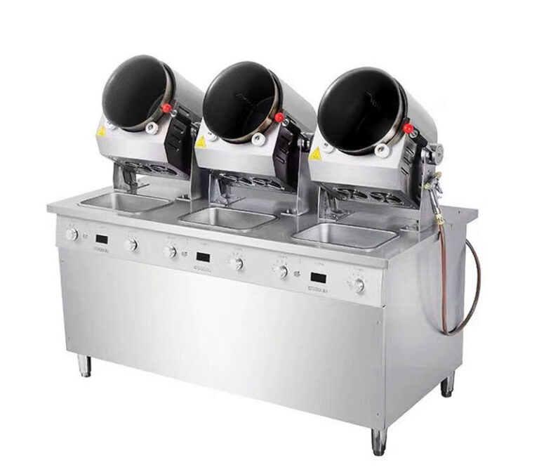 360° Automatic Stir Fry Machine with Smart Control