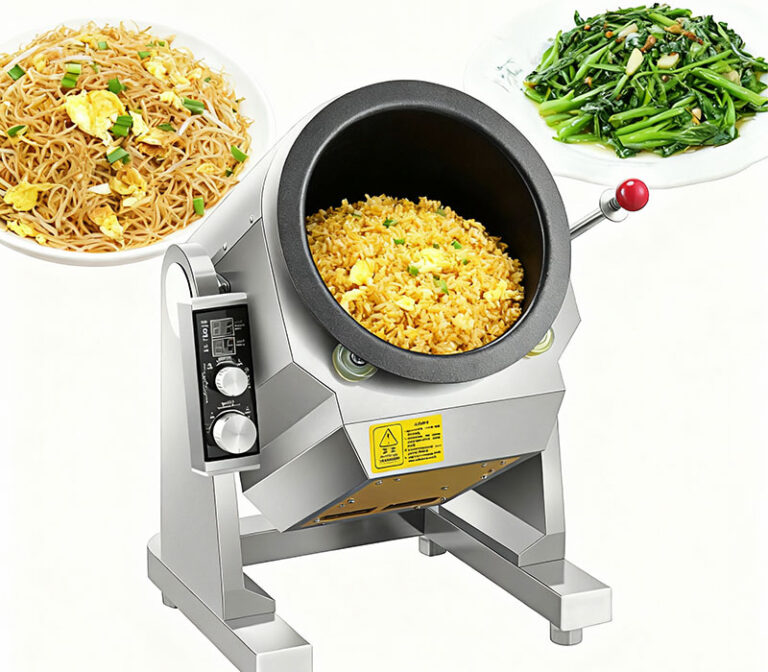 360° Automatic Stir Fry Machine with Smart Control